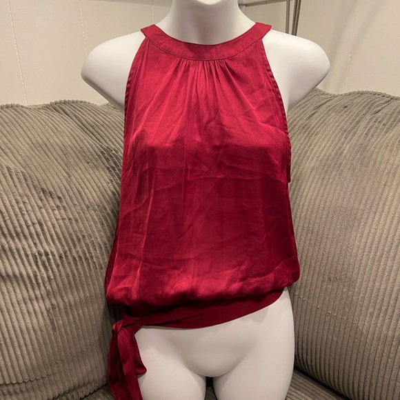 glam | Tops | Glam Burgundy Top | Poshmark